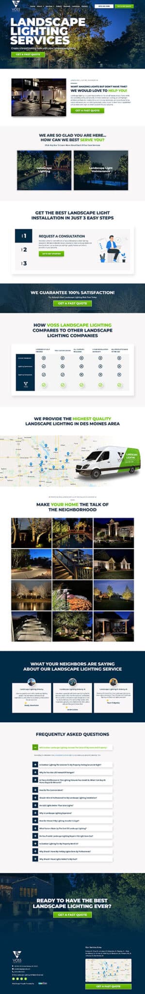 Voss Landscape Lighting - 180 Sites